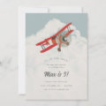 Little Aviator Kids Birthday Invitation | Zazzle