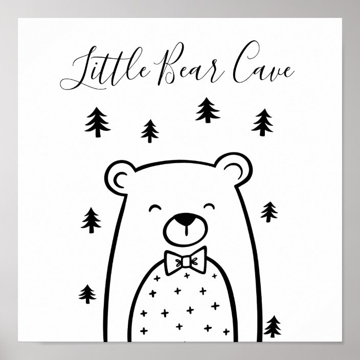 Little Bear Cave Poster | Zazzle.com