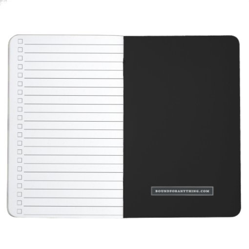 Little Black To-Do List Book - Pocket Journal | Zazzle