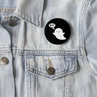 Little Boo Button | Zazzle