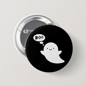 Little Boo Button | Zazzle