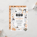 Little Boo is Brewing Halloween Ghost Baby Shower Invitation | Zazzle
