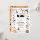 Little Boo is Brewing Halloween Ghost Baby Shower Invitation | Zazzle