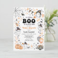 Little Boo is Brewing Halloween Ghost Baby Shower Invitation | Zazzle