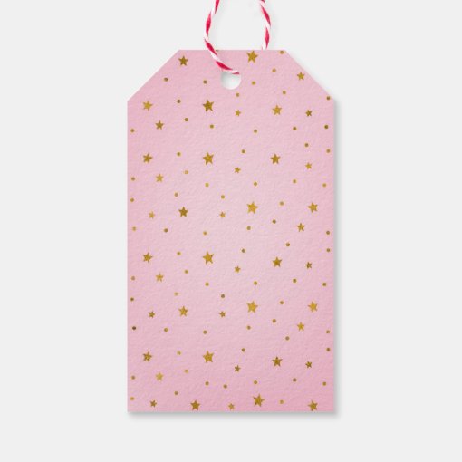 Little Boo Pink Girl Ghost Baby Shower Thank You Gift Tags | Zazzle