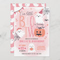 Little Boo Turning Two Birthday Invitation | Zazzle