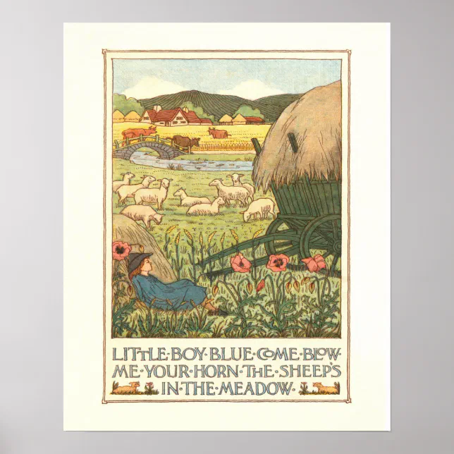 "Little Boy Blue" Poster | Zazzle