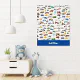 Little Boy Things That Move Vehicle Cars Kid Poster | Zazzle