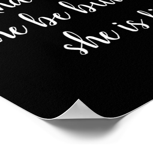 Little But Fierce Quote Poster | Zazzle