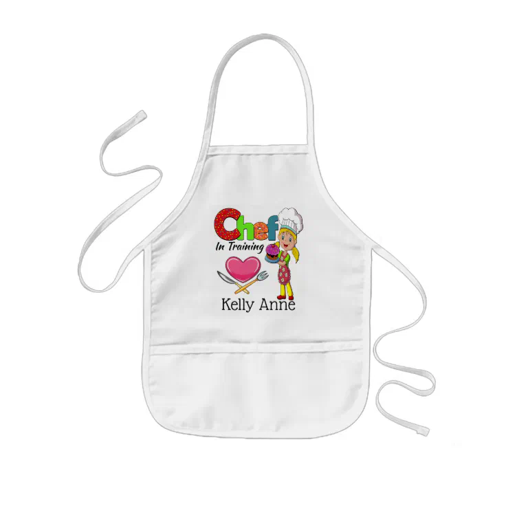 Little Chef in Training Apron | Zazzle