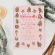 Little Cookie Girl Baby Shower Invitation | Zazzle