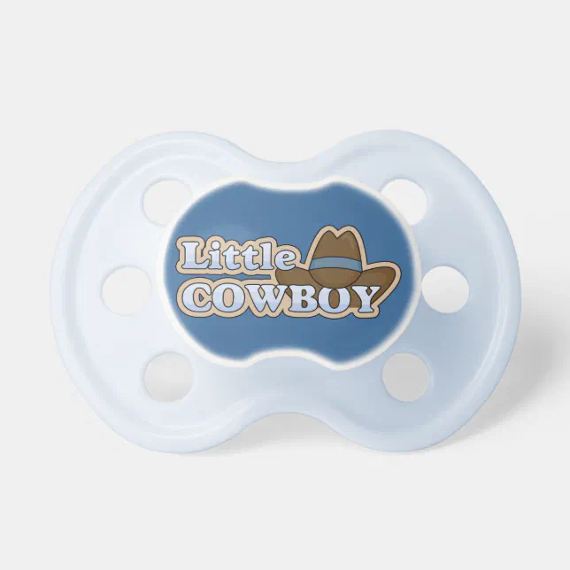 Little Cowboy Western Hat Pacifier | Zazzle