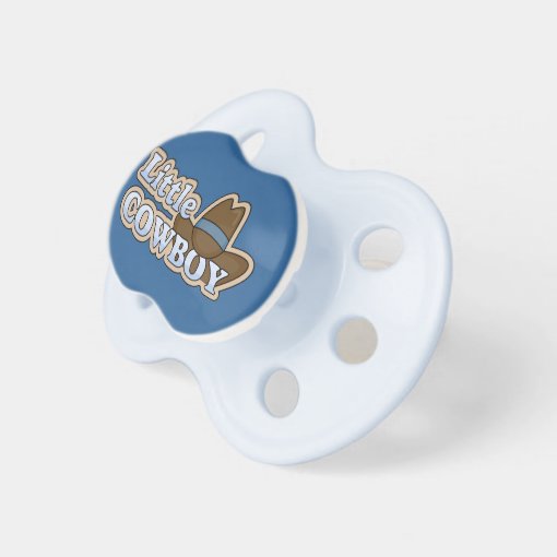 Little Cowboy Western Hat Pacifier | Zazzle