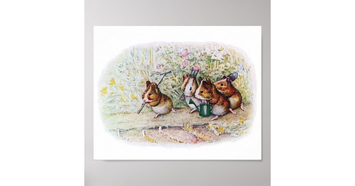 Little Critters Children's Book Illustration Poster | Zazzle