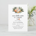 Little Cutie 2nd Birthday Party Turning Two Invitation | Zazzle