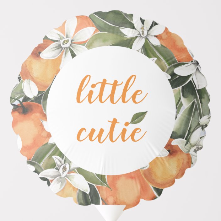 Little Cutie Balloon Cutie First Birthday Balloon | Zazzle.com