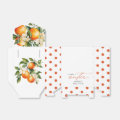 Little Cutie Orange Clementine Baby Shower Favor Favor Boxes | Zazzle