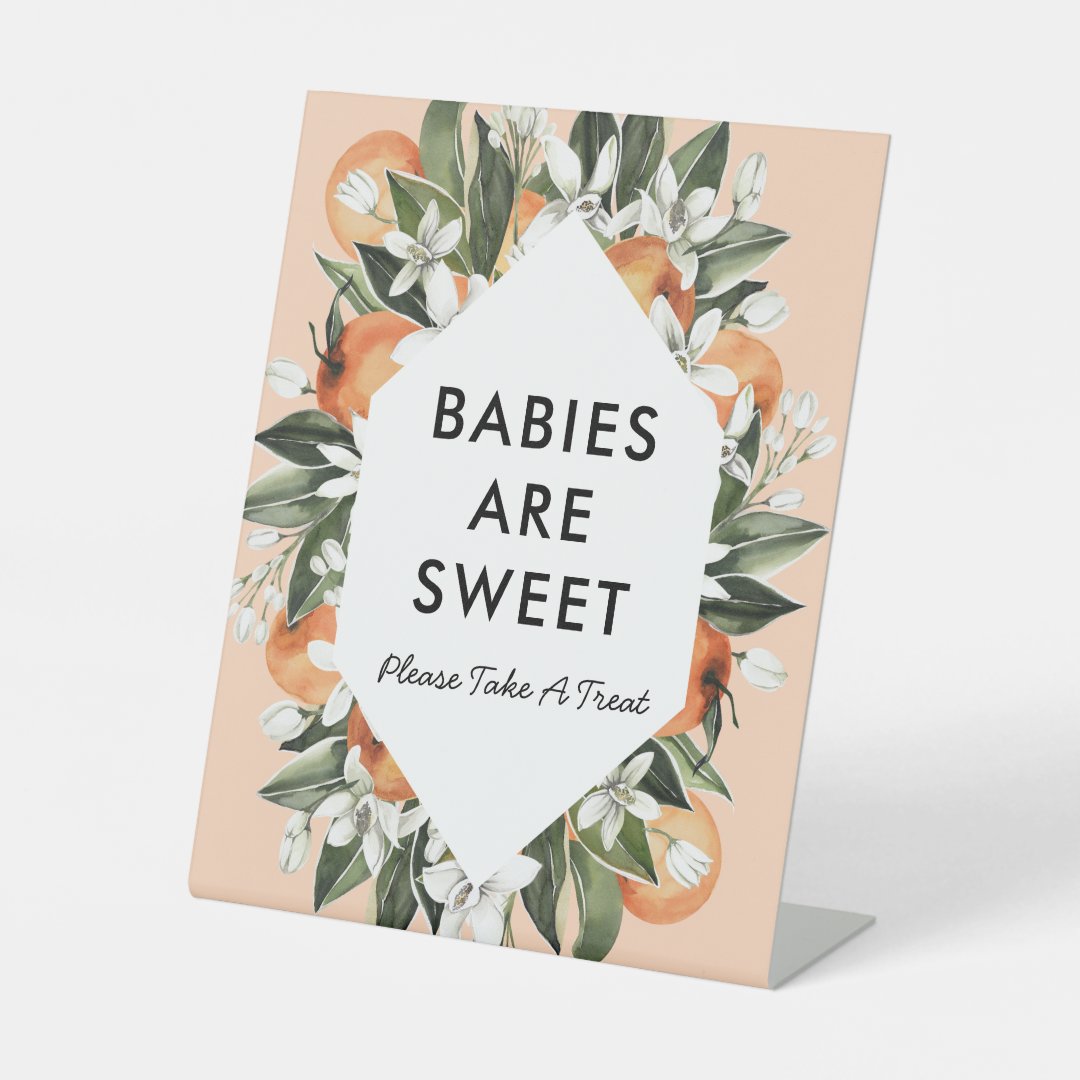 Little Cutie Themed Babies Are Sweet Sign | Zazzle