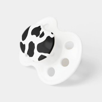 Little Dairy Farmer Cow Print Pattern Pacifier | Zazzle