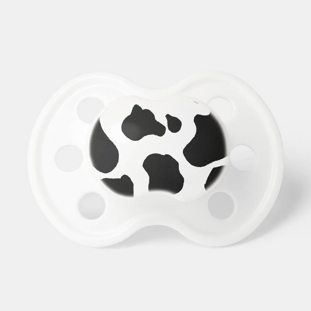 Little Dairy Farmer Cow Print Pattern Pacifier | Zazzle
