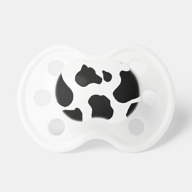 Little Dairy Farmer Cow Print Pattern Pacifier | Zazzle
