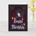 Little Devil 6 Gothic Happy Birthday Card | Zazzle