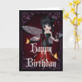 Little Devil Ladybug Design 1b Happy Birthday Card | Zazzle