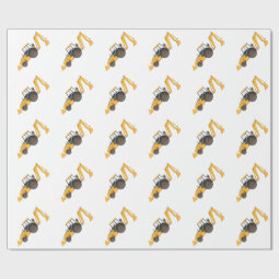Little Digger - Glossy Wrapping Paper, 30" x 6' Wrapping Paper | Zazzle