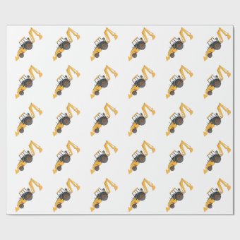 Little Digger - Glossy Wrapping Paper, 30" x 6' Wrapping Paper | Zazzle