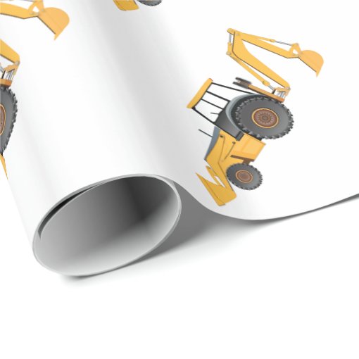 Little Digger - Glossy Wrapping Paper, 30" x 6' Wrapping Paper | Zazzle
