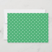 Little Dots Pink and Green Personalized Note Card | Zazzle