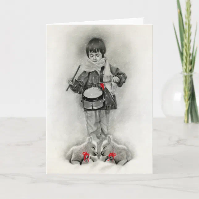 Little drummer boy Card | Zazzle