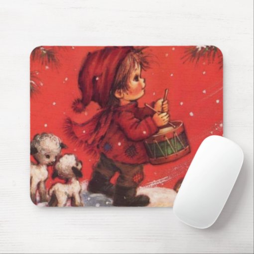 little drummer boy mouse pad | Zazzle