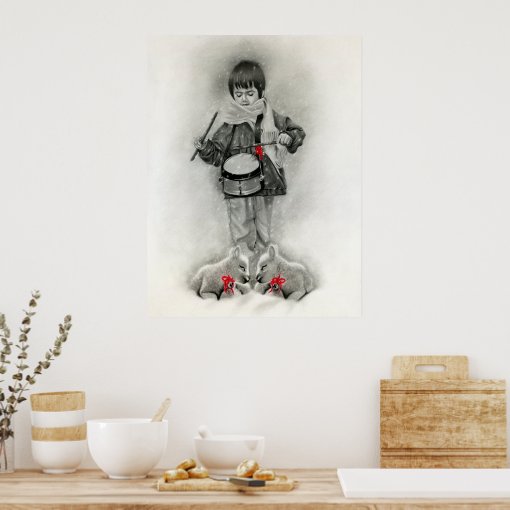 Little Drummer Boy Print/Poster Poster | Zazzle