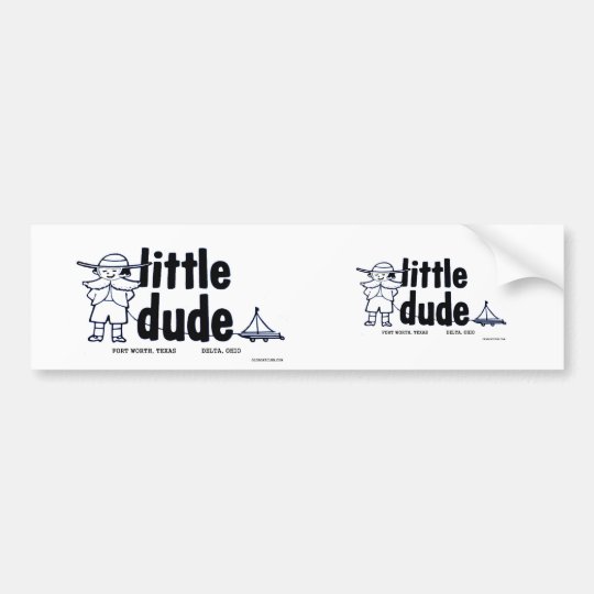 Little Dude Trailer Co. sticker | Zazzle.com