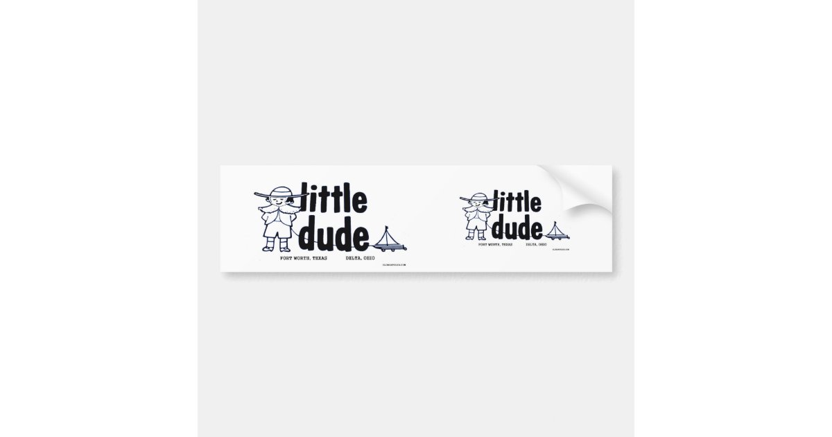 Little Dude Trailer Co. sticker | Zazzle