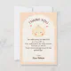 Little Dumpling Dim Sum Baby Shower Thank You Card | Zazzle