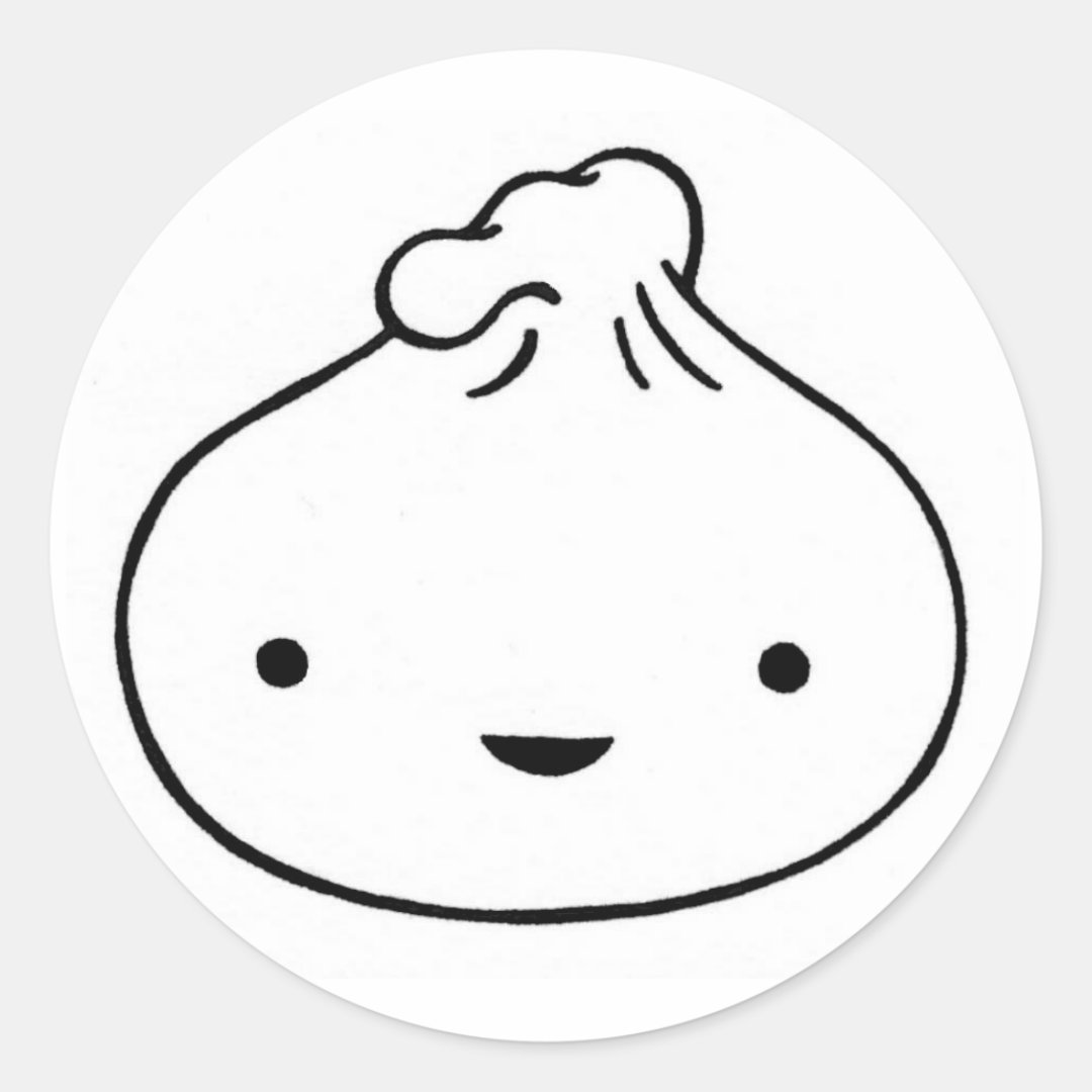 Little Dumpling Sticker | Zazzle