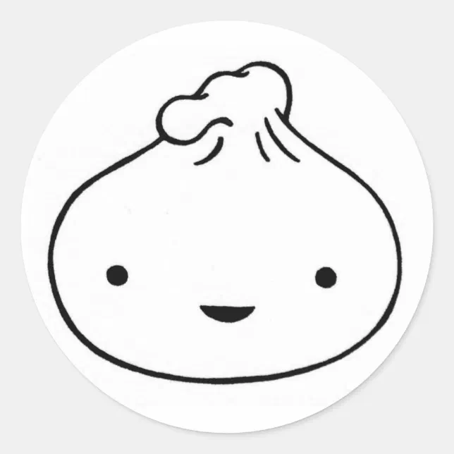 Little Dumpling Sticker | Zazzle