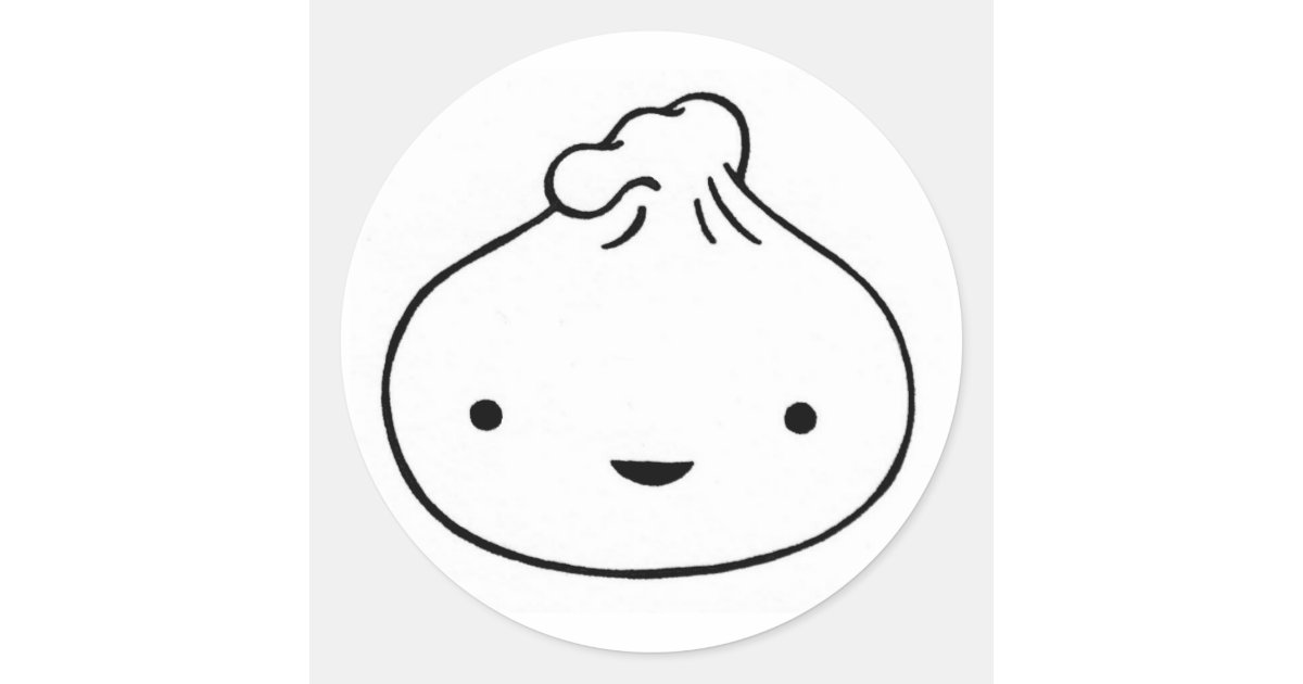 Little Dumpling Sticker | Zazzle