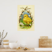 Little Easter Chick Poster | Zazzle