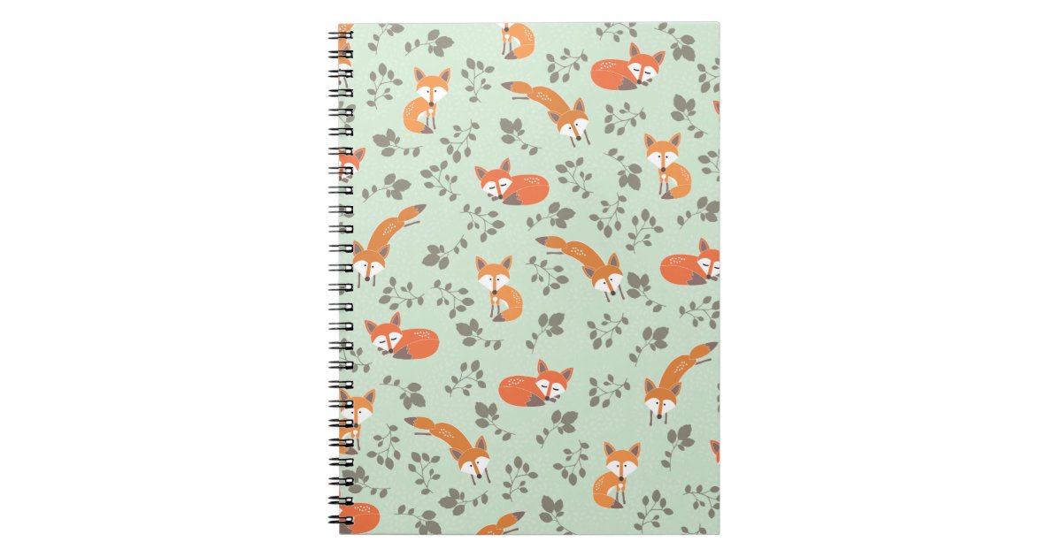 Little Fox Notebook | Zazzle