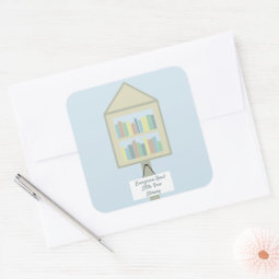 Little Free Library Personalized Stickers | Zazzle