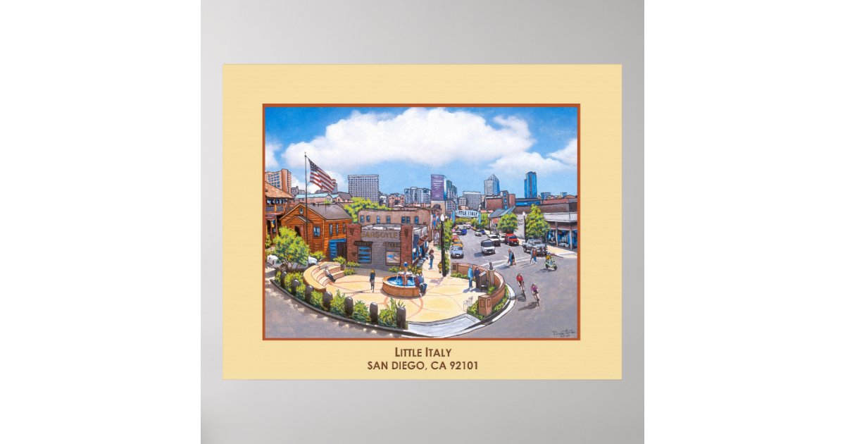 Little Italy Poster | Zazzle