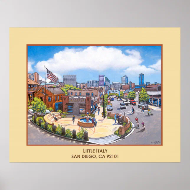 Little Italy Poster | Zazzle