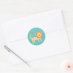 Little Lion Stickers | Zazzle