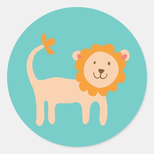 Little Lion Stickers | Zazzle.com
