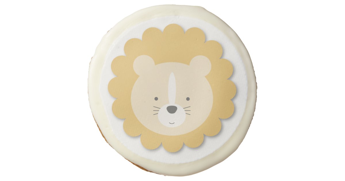 Little Lion Sugar Cookies | Zazzle