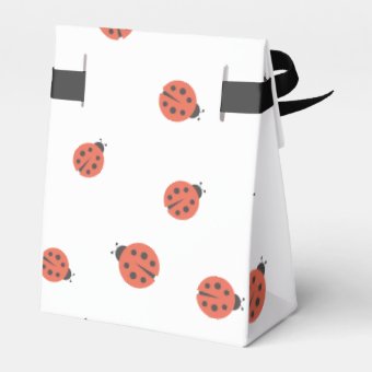 Little Love Bug Ladybug Baby Shower Favor Box | Zazzle