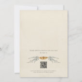 Little Love Bug QR Code Baby Shower Invitation | Zazzle
